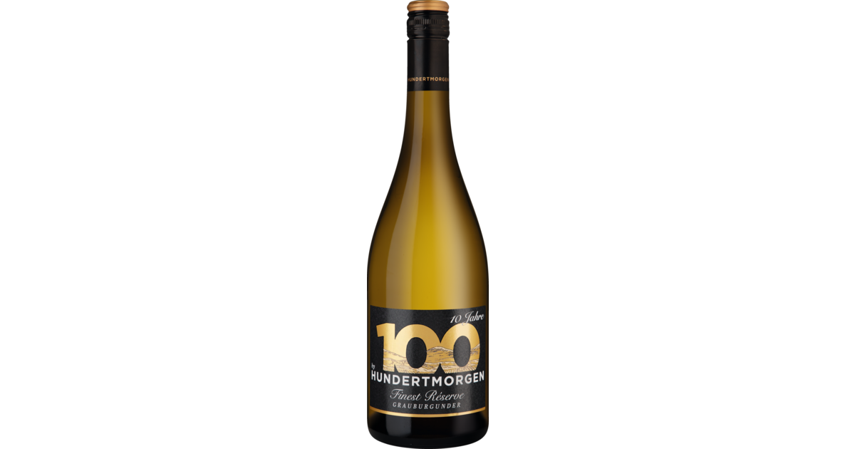 100 by Hundertmorgen Finest Réserve Grauburgunder 2025 | Hawesko.de
