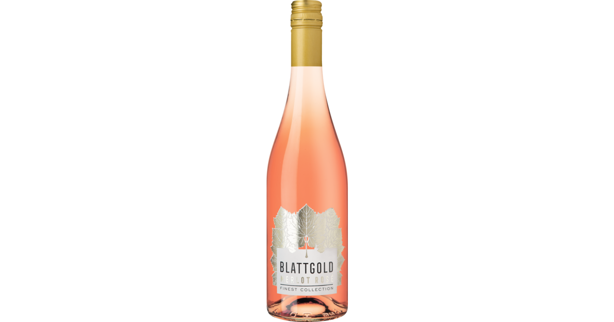 Blattgold Merlot Rosé Finest Collection 2024 | Hawesko.de