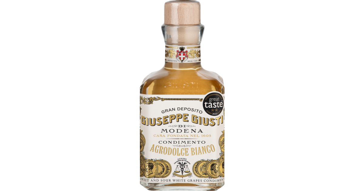 Giusti Balsamico Condimento Agrodolce Bianco | Hawesko.de