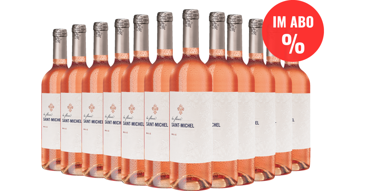 Spar-Abo La Fleur Saint-Michel Rosé 2022 | Hawesko.de